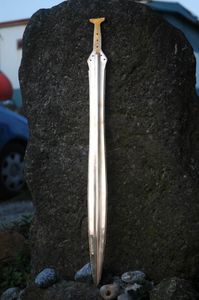 Cast a Celtic Bronze Sword (Beautiful, Authentic Leaf-Shaped Ewart Park ...