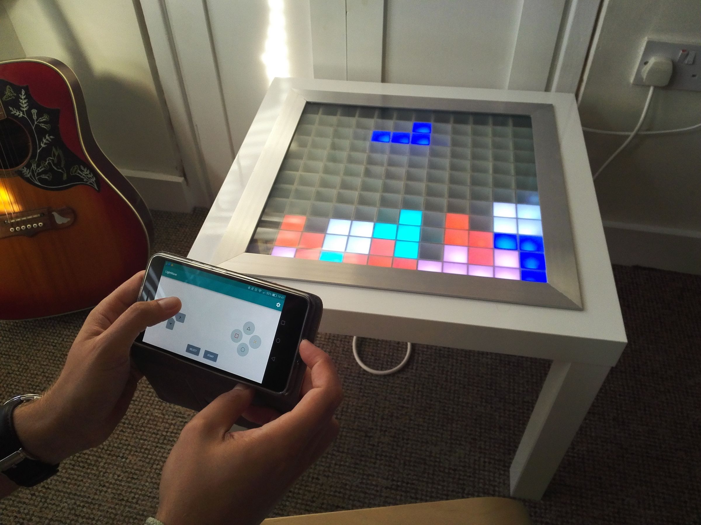 Bluetooth Controlled Arduino LED Coffee Table : 10 Steps (with Pictures ...