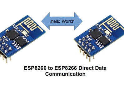 ESP8266 Direct Data Communication : 3 Steps - Instructables