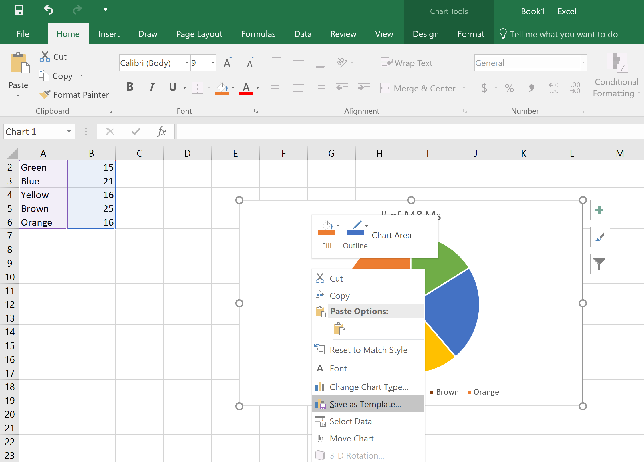 How to Create a Graph in MS Excel 2016 : 6 Steps - Instructables