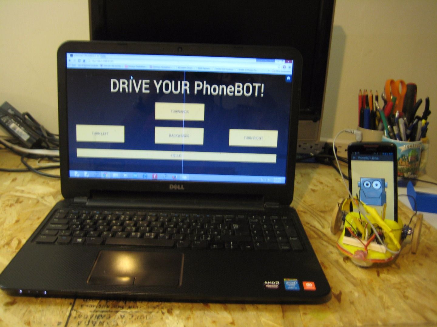 Turn Your Phone Into a Robot : 15 Steps - Instructables