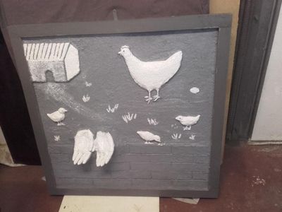Several Methods to Use Cement to Make Concrete Chickens : 13 Steps ...