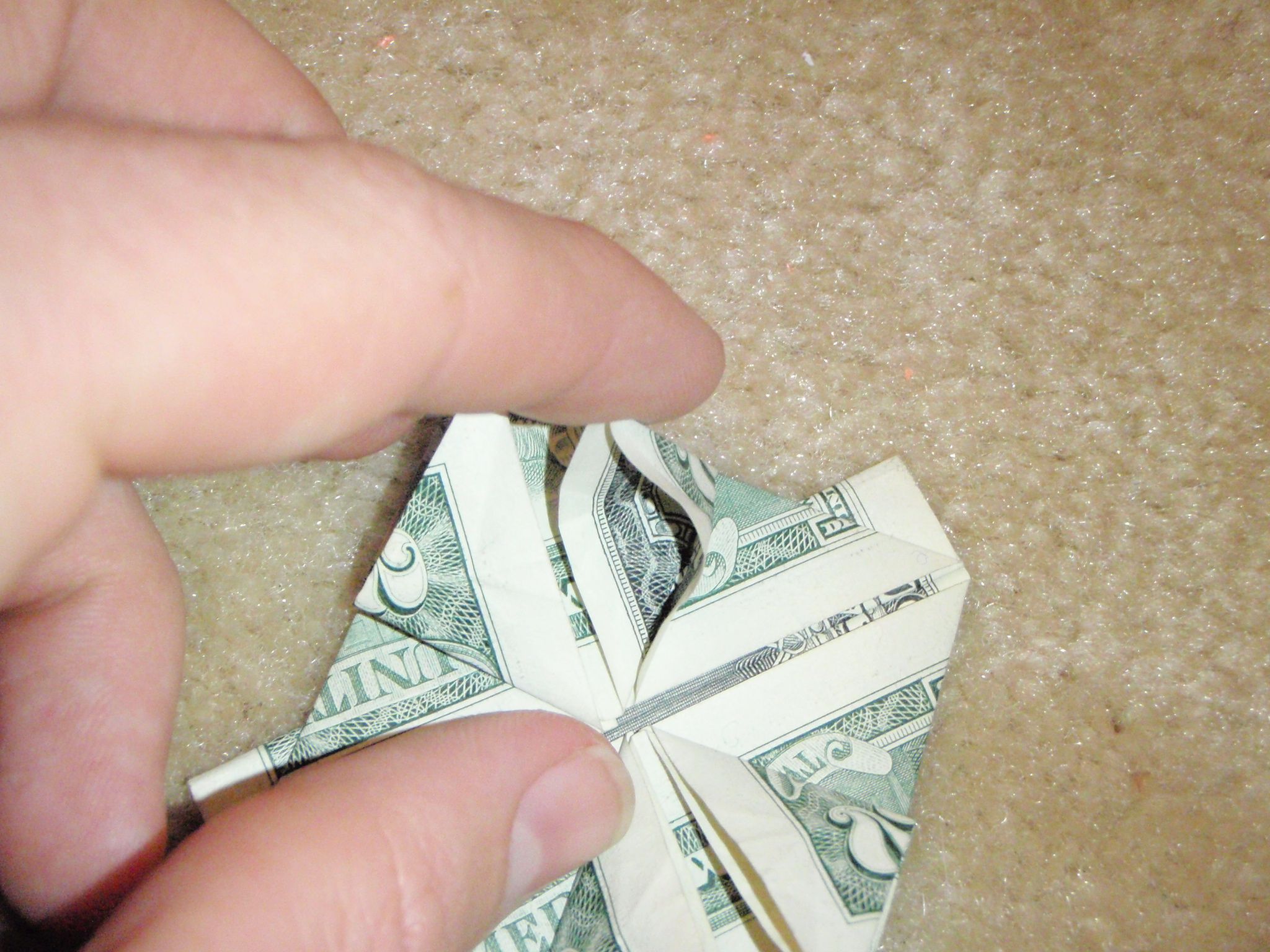 Dollar Bill Origami Heart : 8 Steps (with Pictures) - Instructables