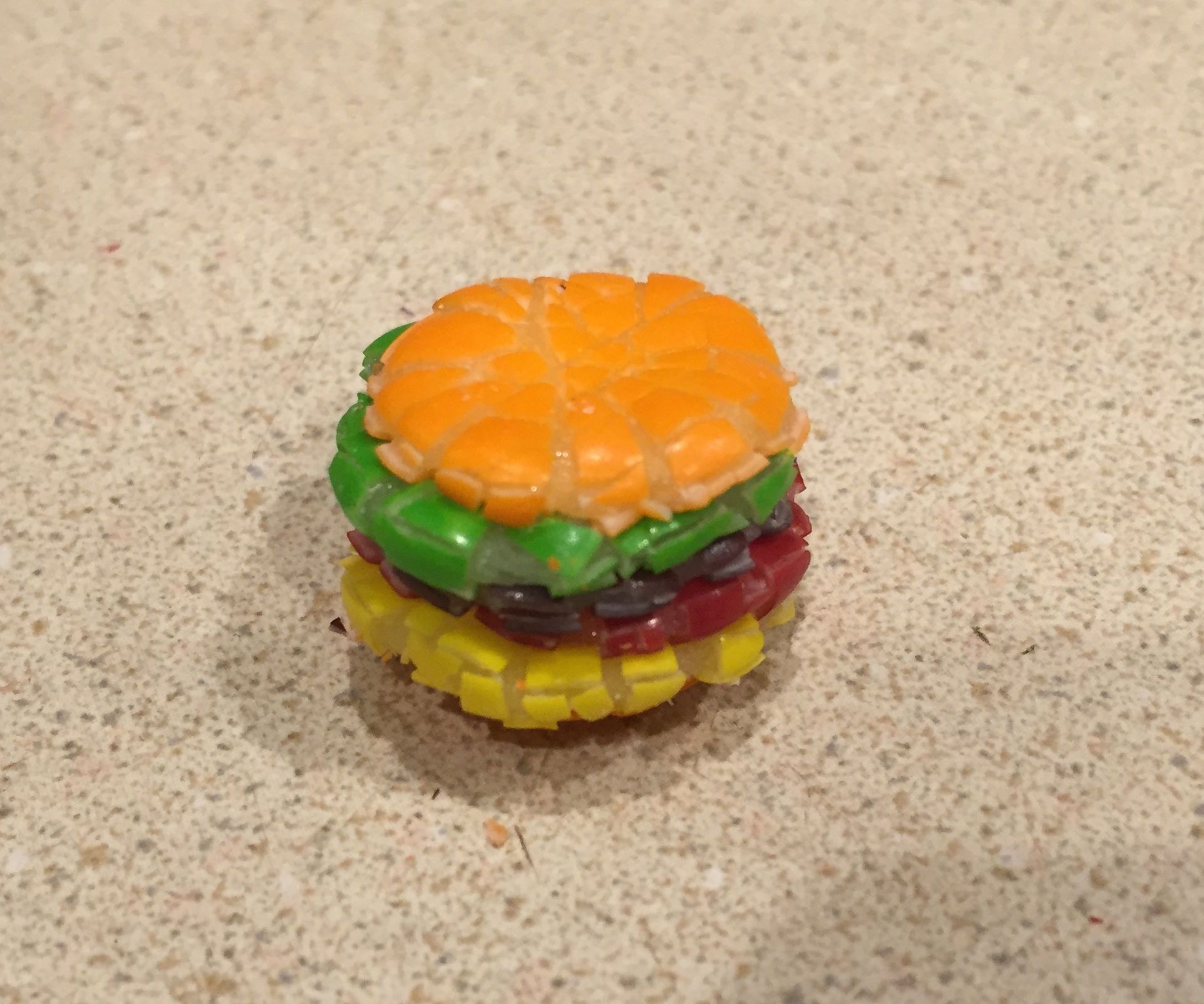 Skittle Hamburger : 4 Steps - Instructables