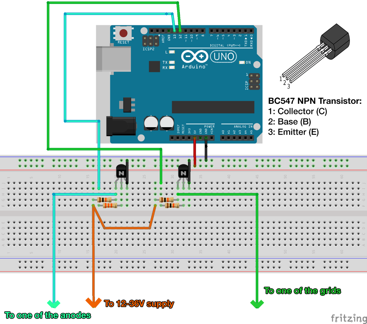 Arduino VFD Display Clock Tutorial - a Guide to VFD Displays : 10 Steps ...