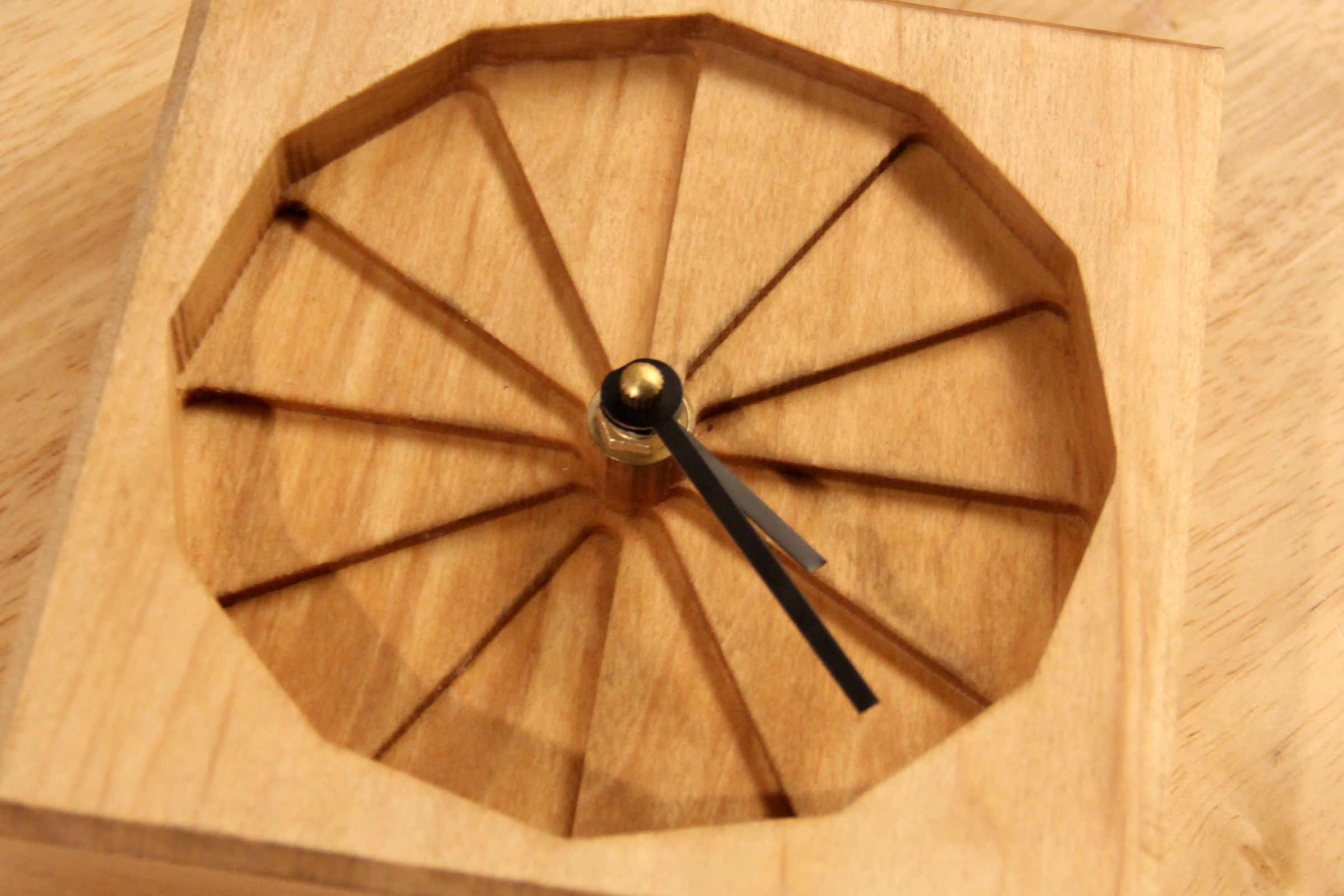 Step by Step Clock- 2 Sided CNC Wood Surfacing With Shopbot Router : 15 ...