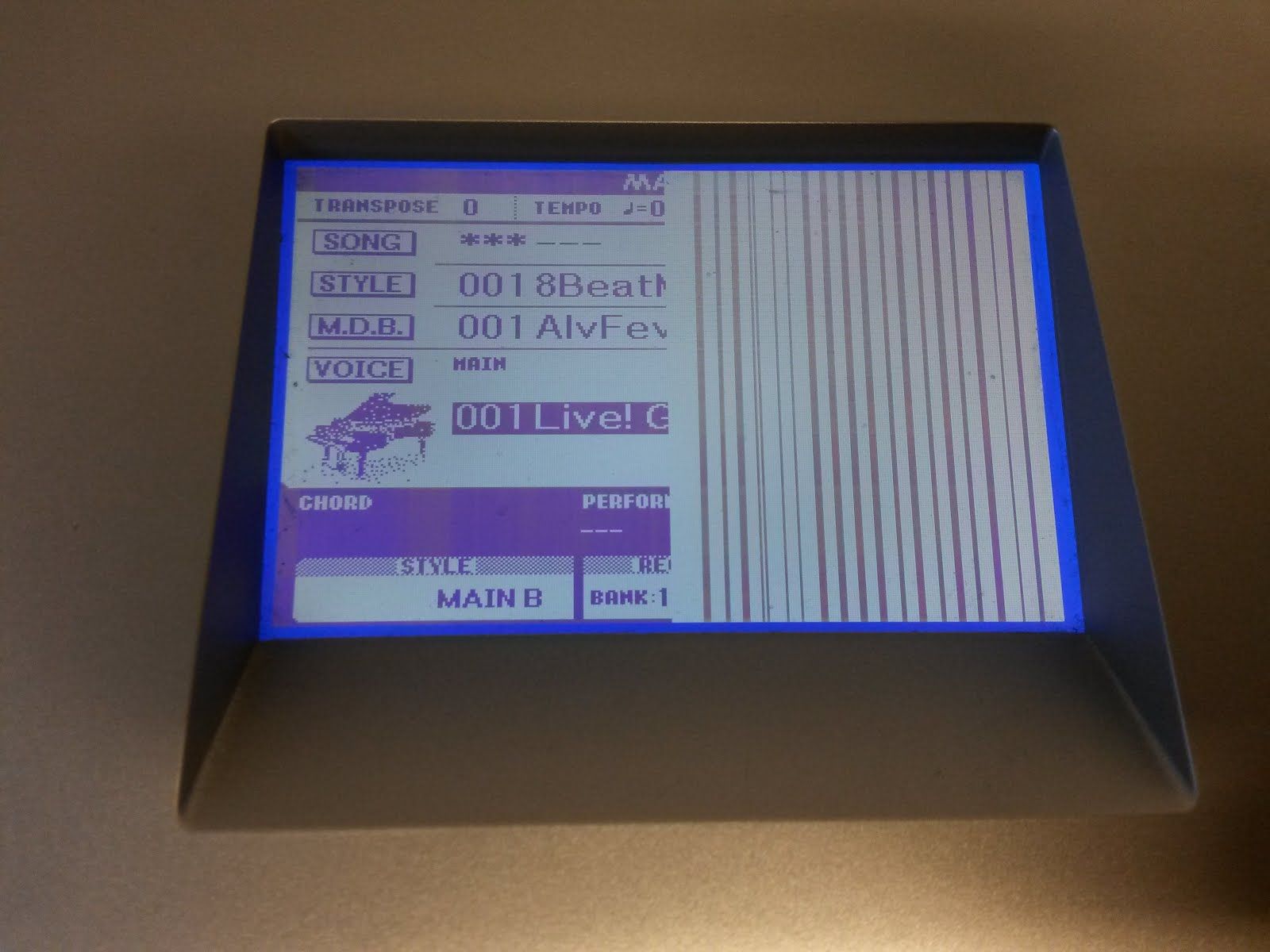 YAMAHA DGX-620 LCD & Backlit Fix With NO Cost! : 6 Steps - Instructables