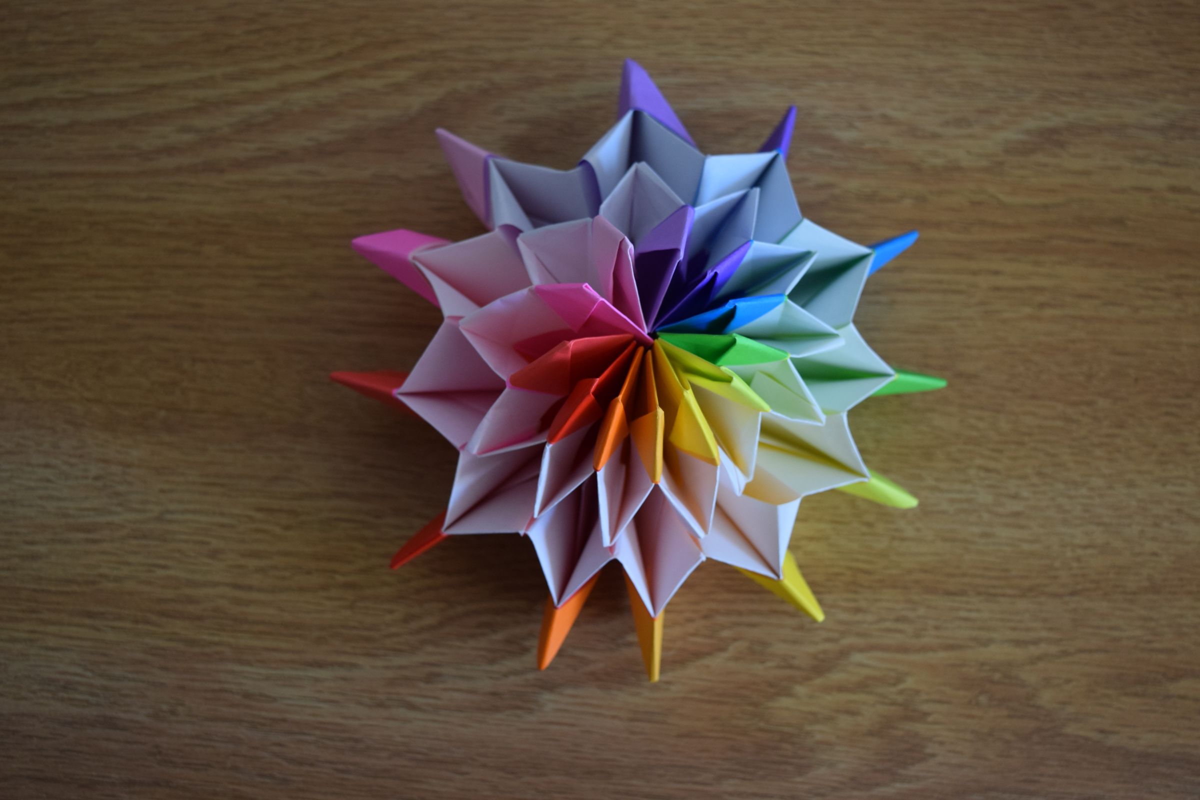 Origami Firework - Yami Yamauchi : 8 Steps (with Pictures) - Instructables