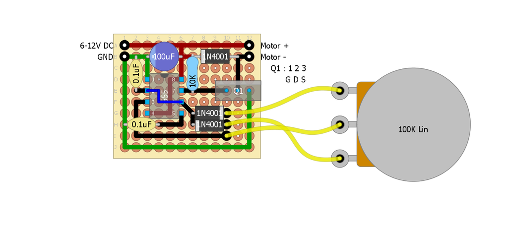 How to Make an Universal DC Motor Speed Controller : 5 Steps (with ...