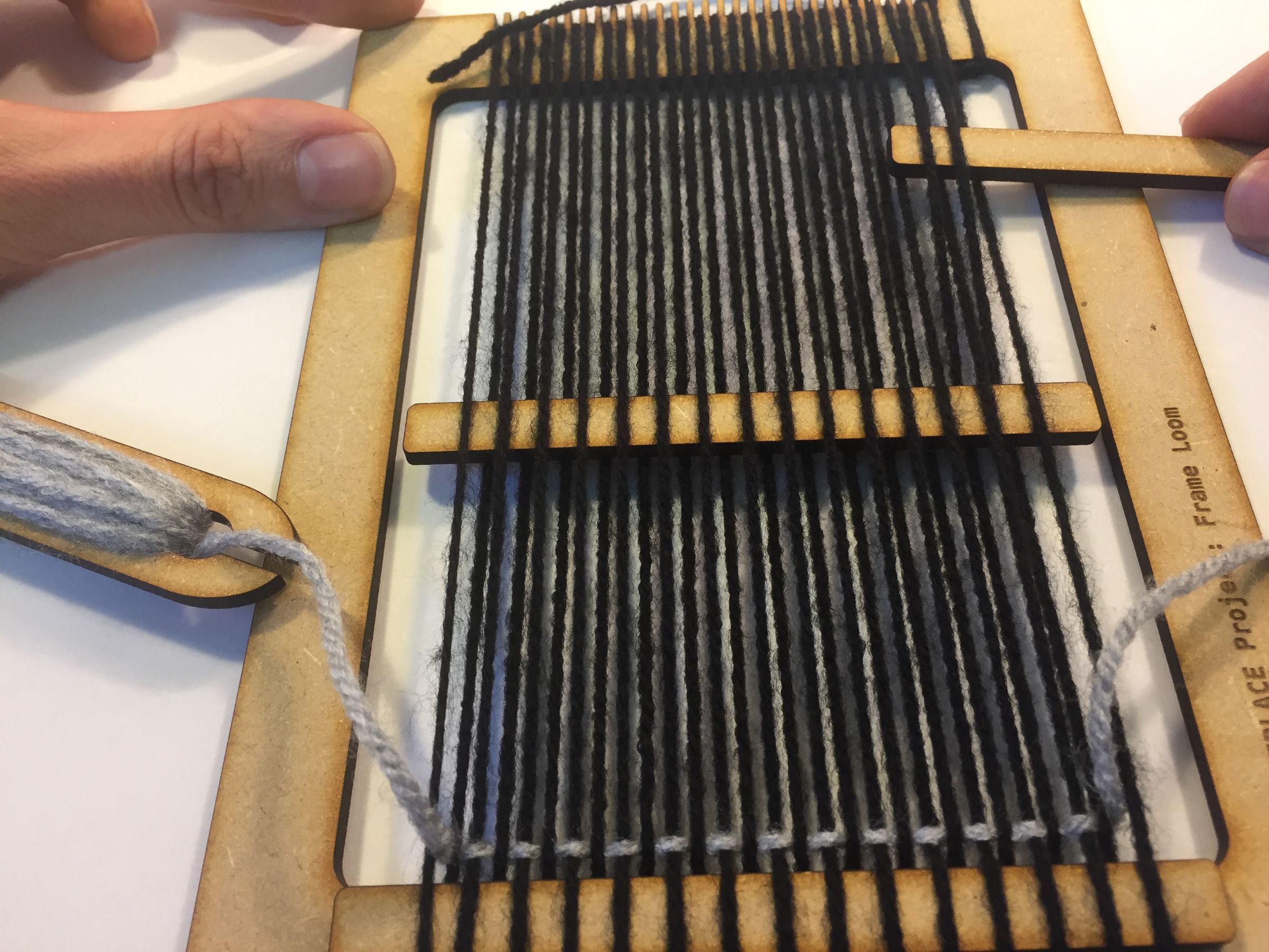 Laser Cut Mini Frame Loom Weaving : 24 Steps (with Pictures ...