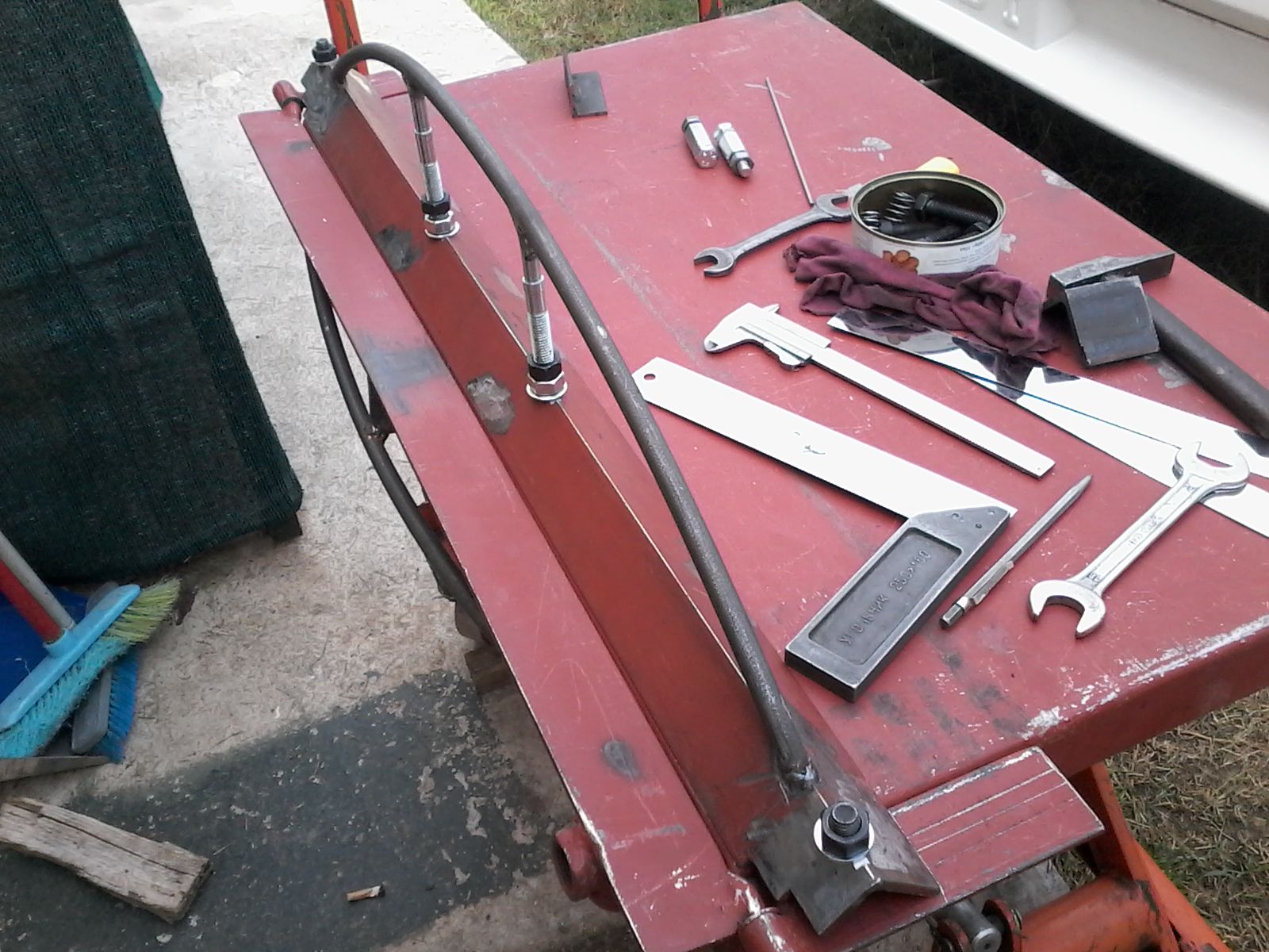 DIY Sheet Metal Bender Brake Fully Modified : 5 Steps - Instructables