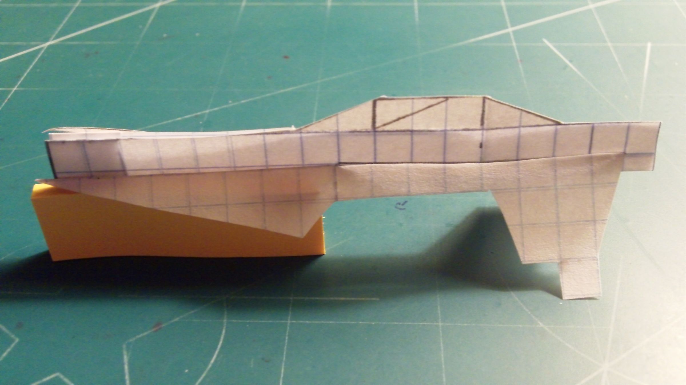 How to Make the Justice League Javelin-7 Paper Airplane : 6 Steps ...