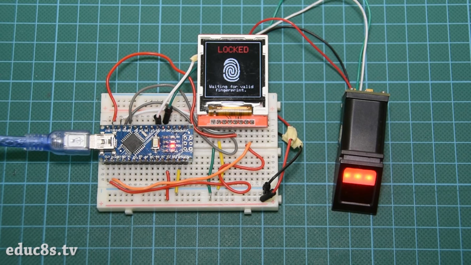 Arduino Fingerprint Sensor Tutorial : 6 Steps (with Pictures ... Arduino Fingerprint Sensor Tutorial : 6 Steps (with Pictures ...