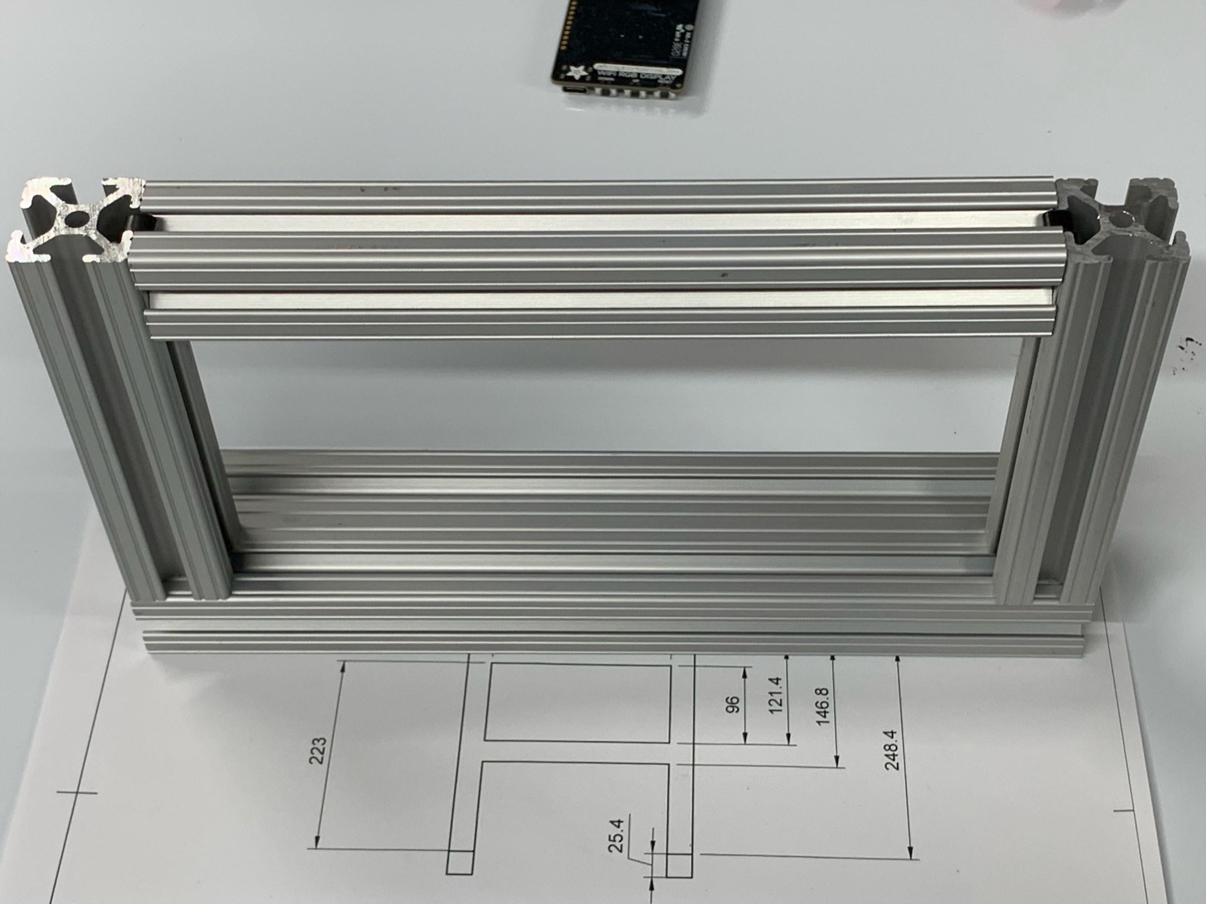 Simple Extruded Aluminum Frame for LED Panels : 20 Steps (with Pictures ...