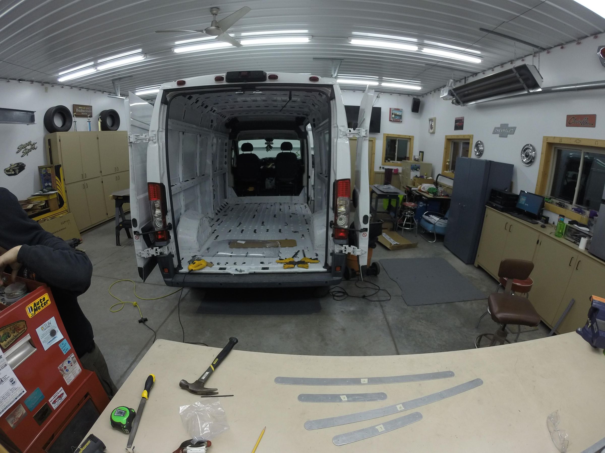 Custom Skylight Frame Installation for a Van Conversion : 13 Steps ...