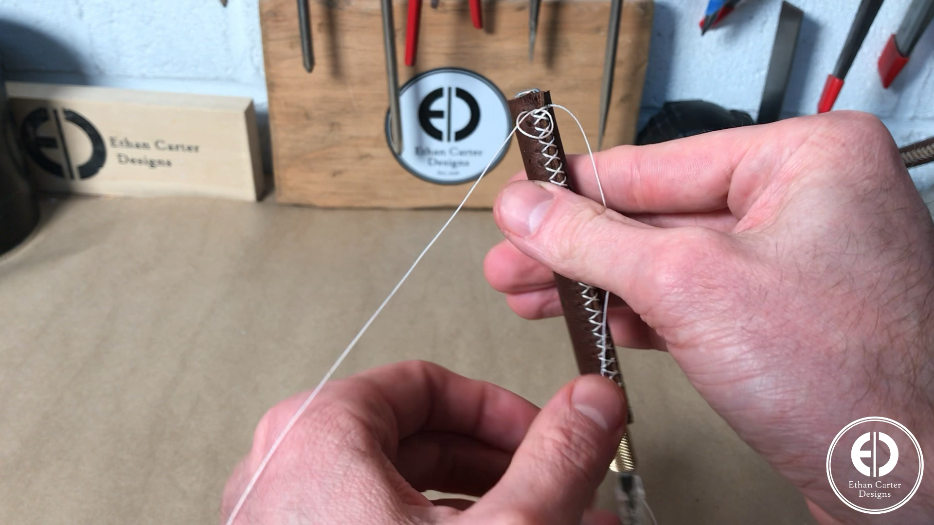 Leather Stitching: How-To Three Ways : 4 Steps (with Pictures ...