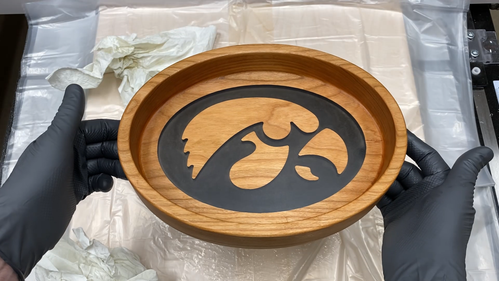 CNC Bowls and Trays With Through Logos : 14 Steps (with Pictures ...