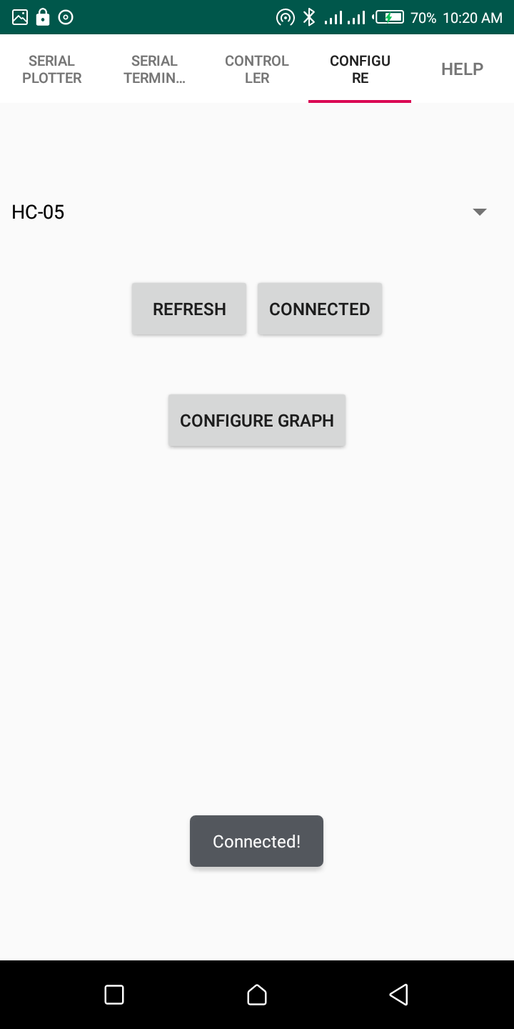 Plotting Real-time Graph on Android From Arduino Through HC-05 : 3 ...