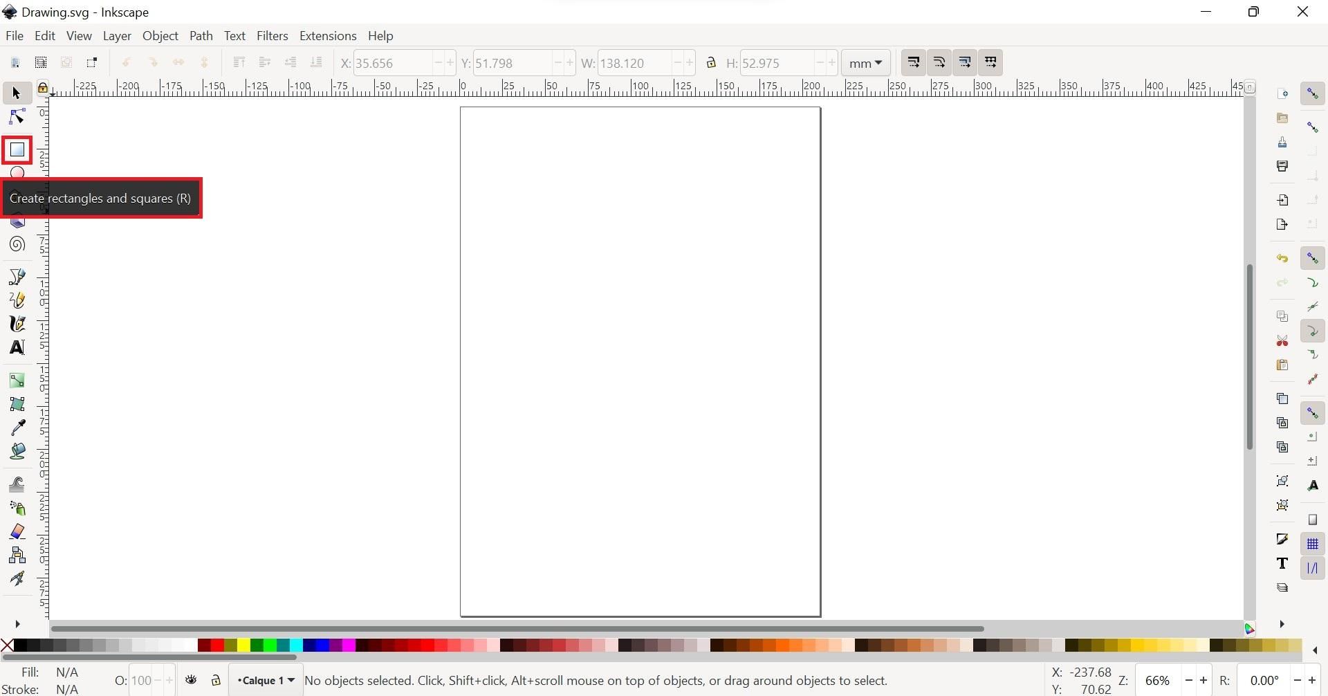 Inkscape: How to Center a Text in a Rectangle ? (~ 8 Skills) : 5 Steps ...