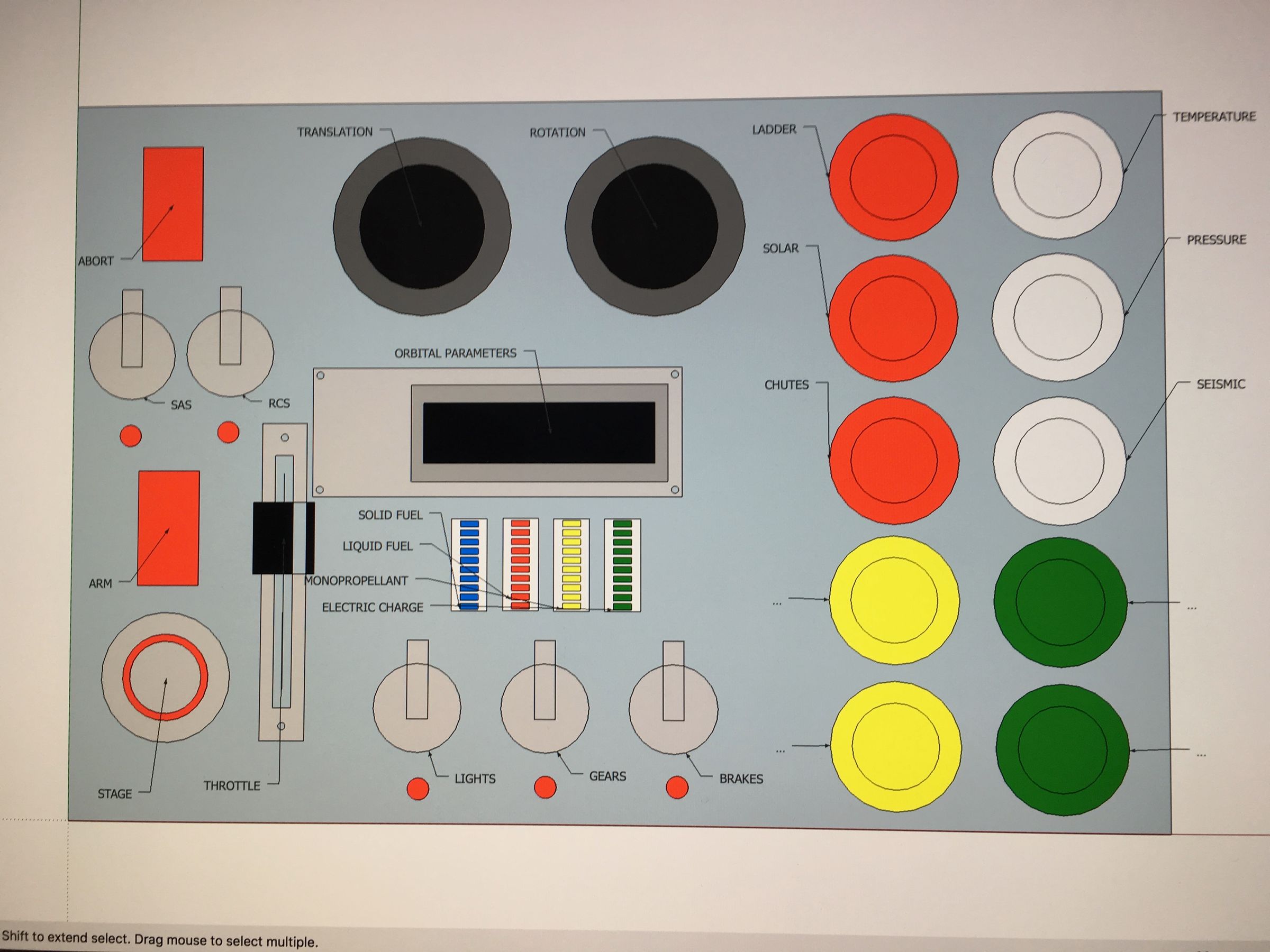 KerbalController: a Custom Control Panel for Rocket Game Kerbal Space ...