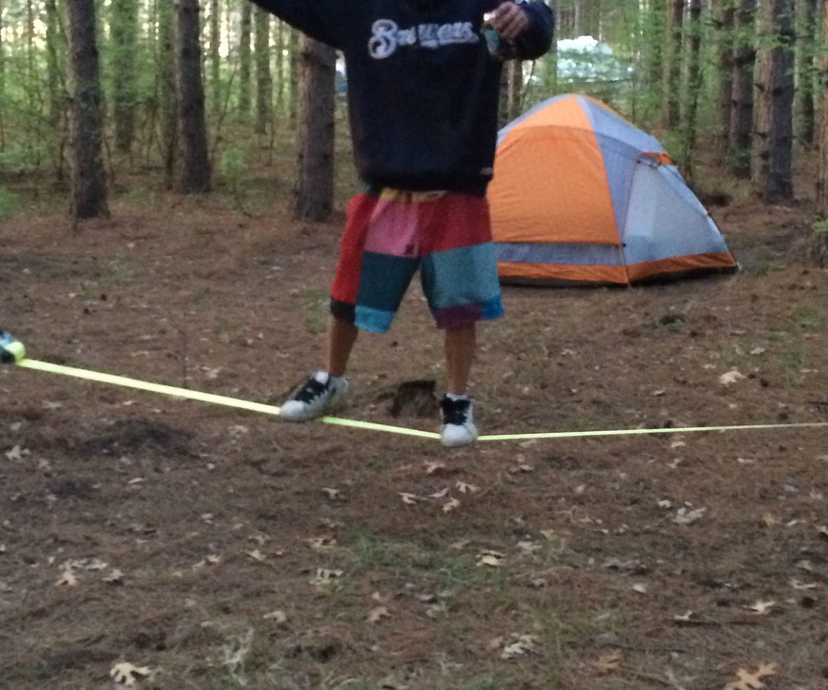 Simple Slackline : 4 Steps - Instructables