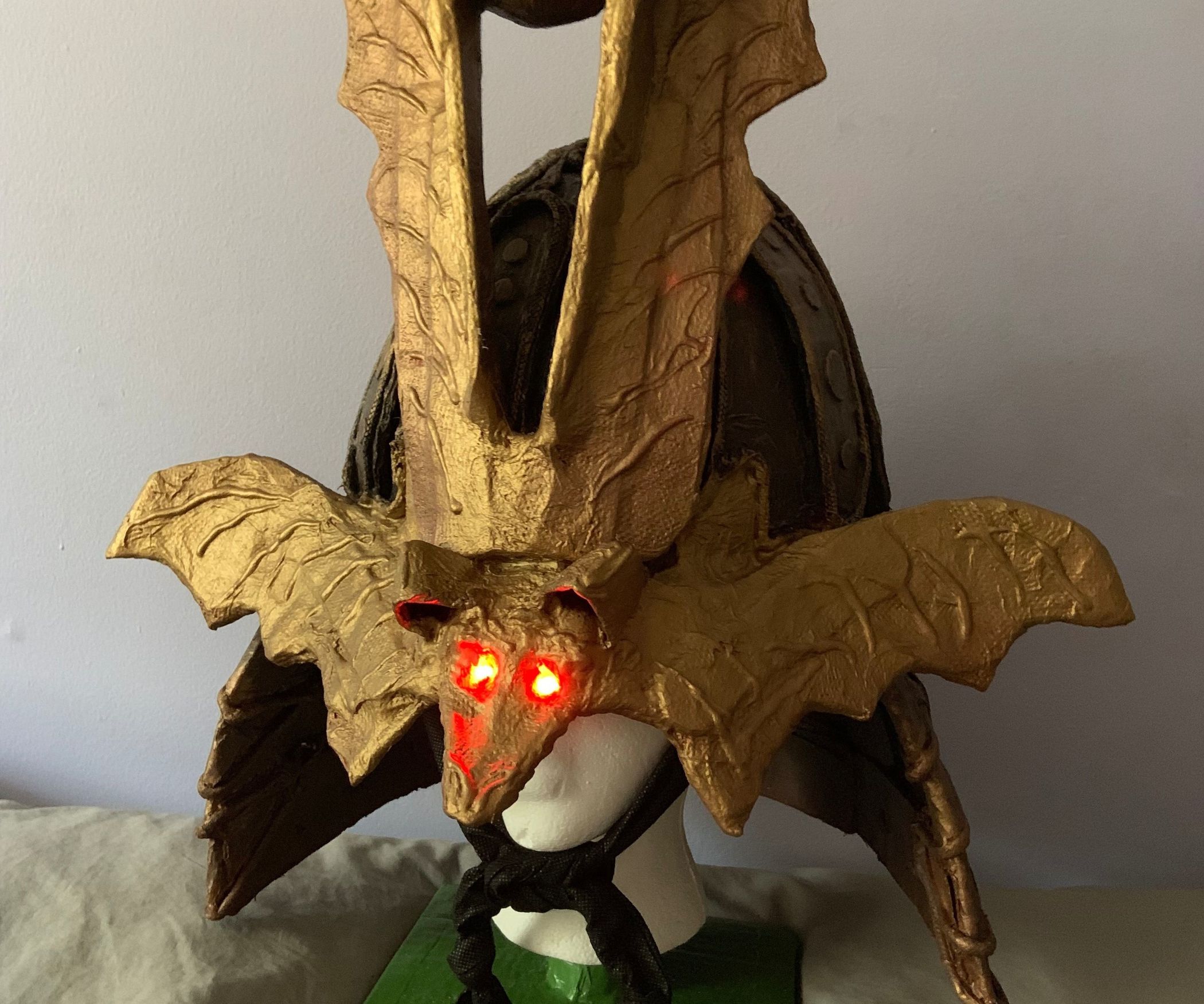 Cardboard Batman Samurai Helmet : 5 Steps (with Pictures) - Instructables
