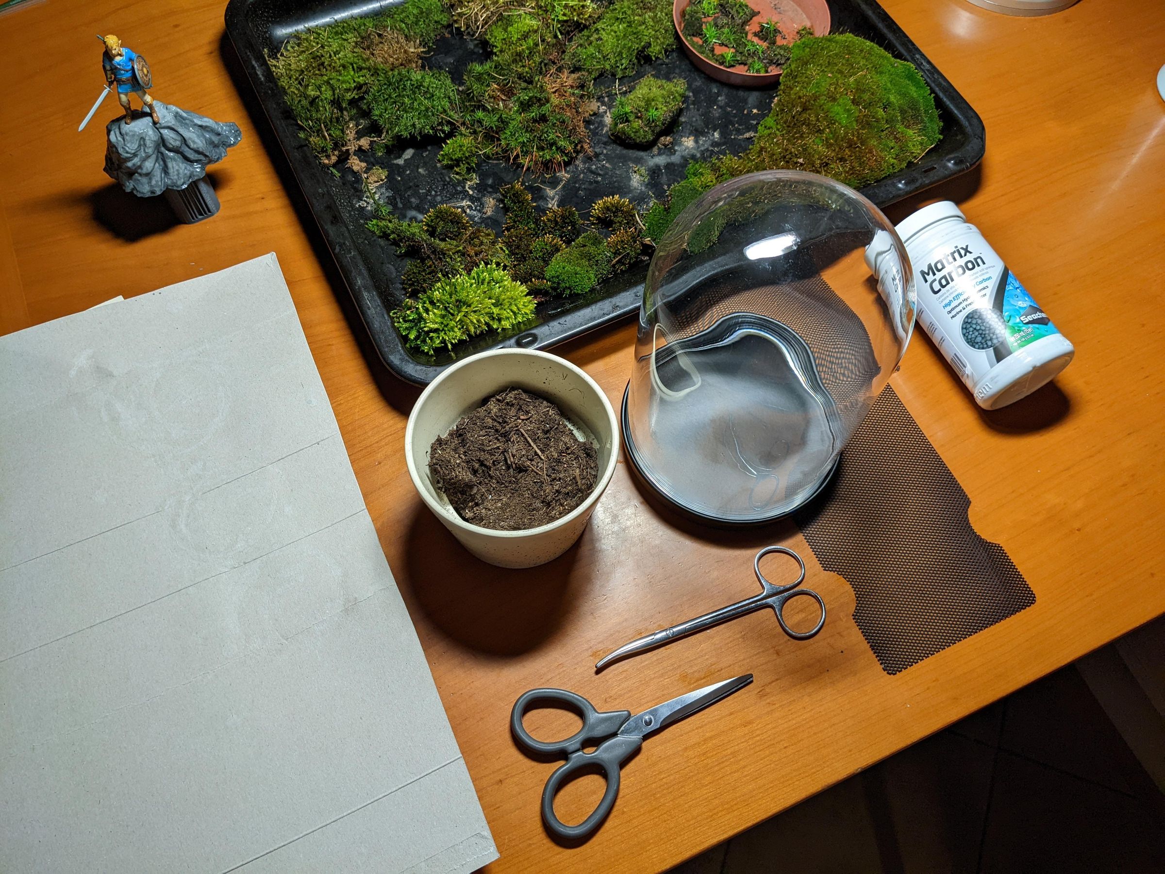 The Legend of Zelda - Moss Terrarium Using IKEA Glass Dome : 16 Steps ...