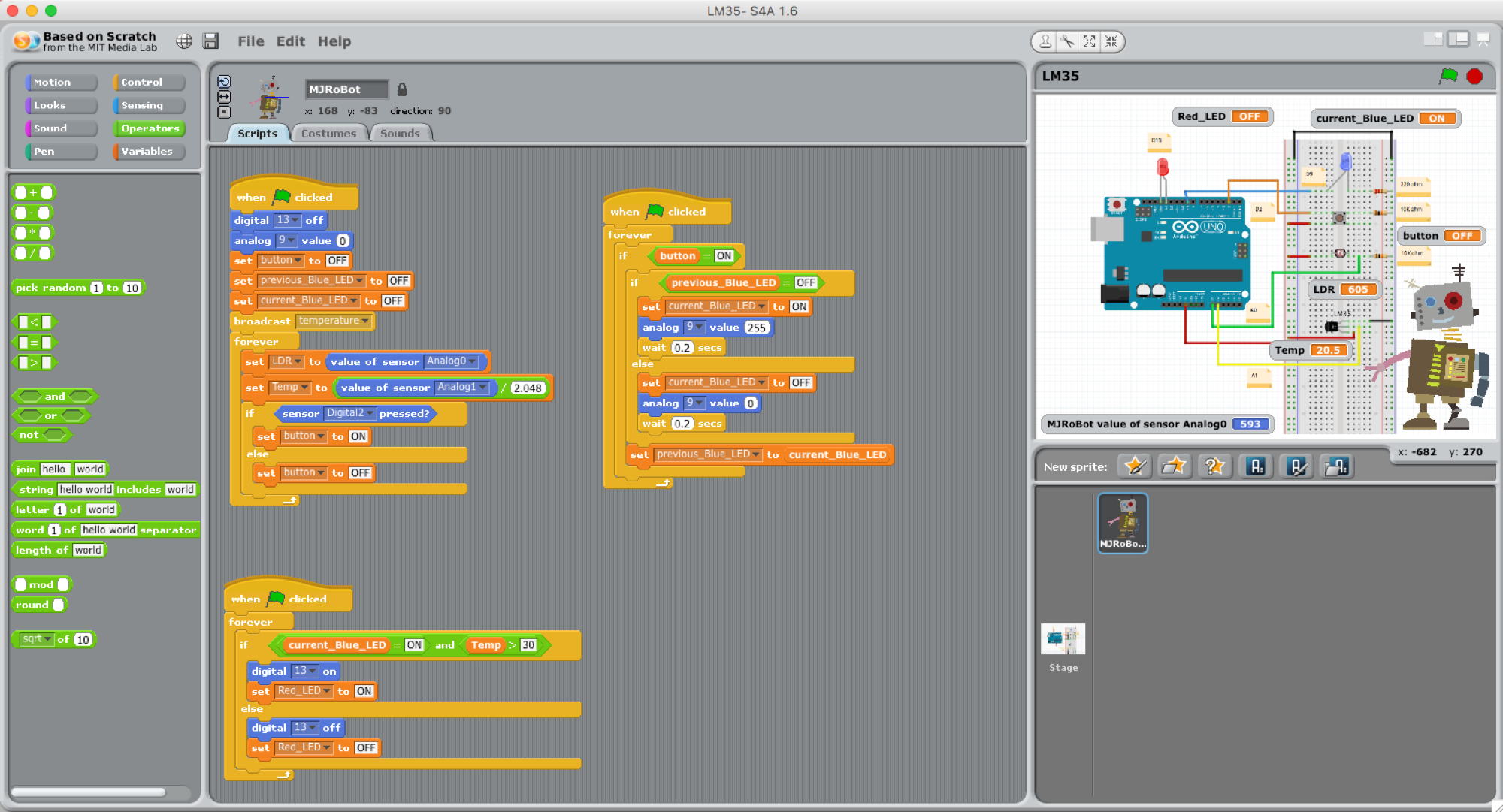 Physical Computing - Scratch for Arduino : 12 Steps (with Pictures ...