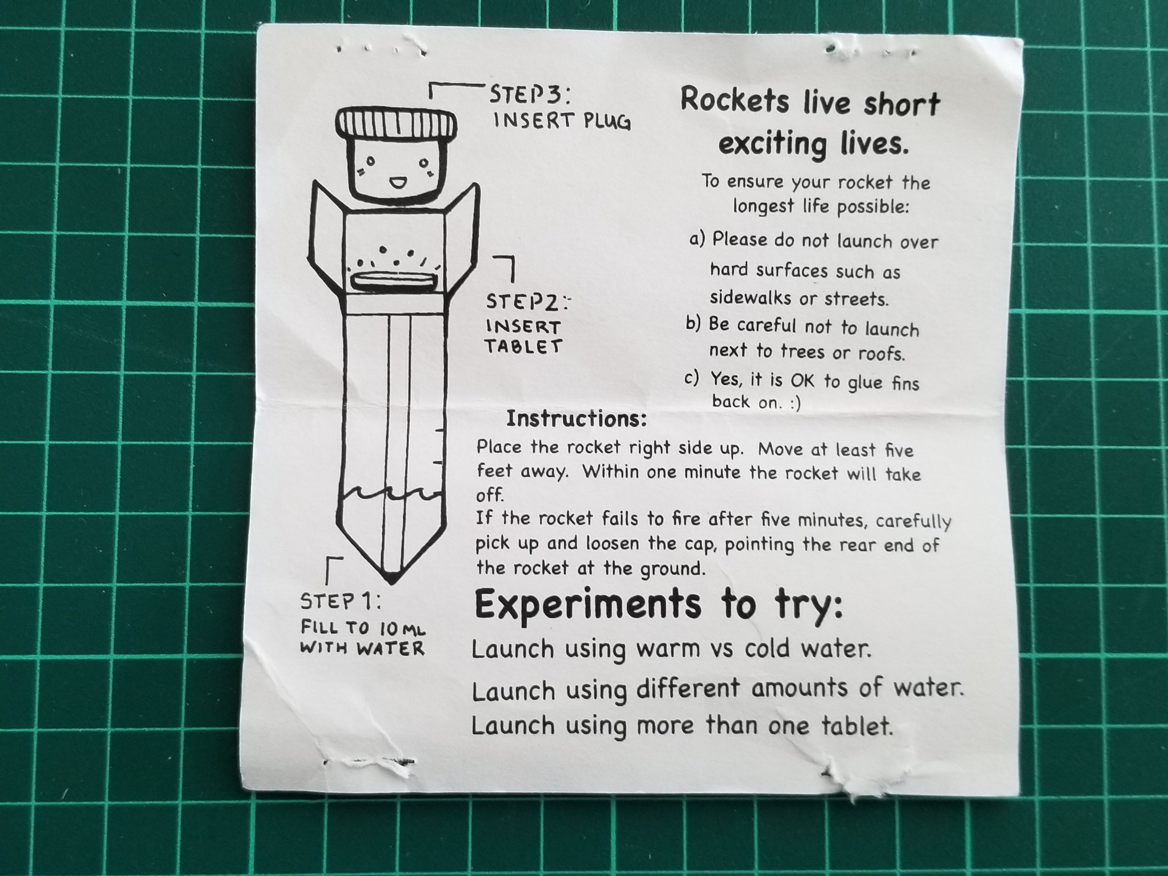 Alka-Seltzer Rockets : 3 Steps (with Pictures) - Instructables