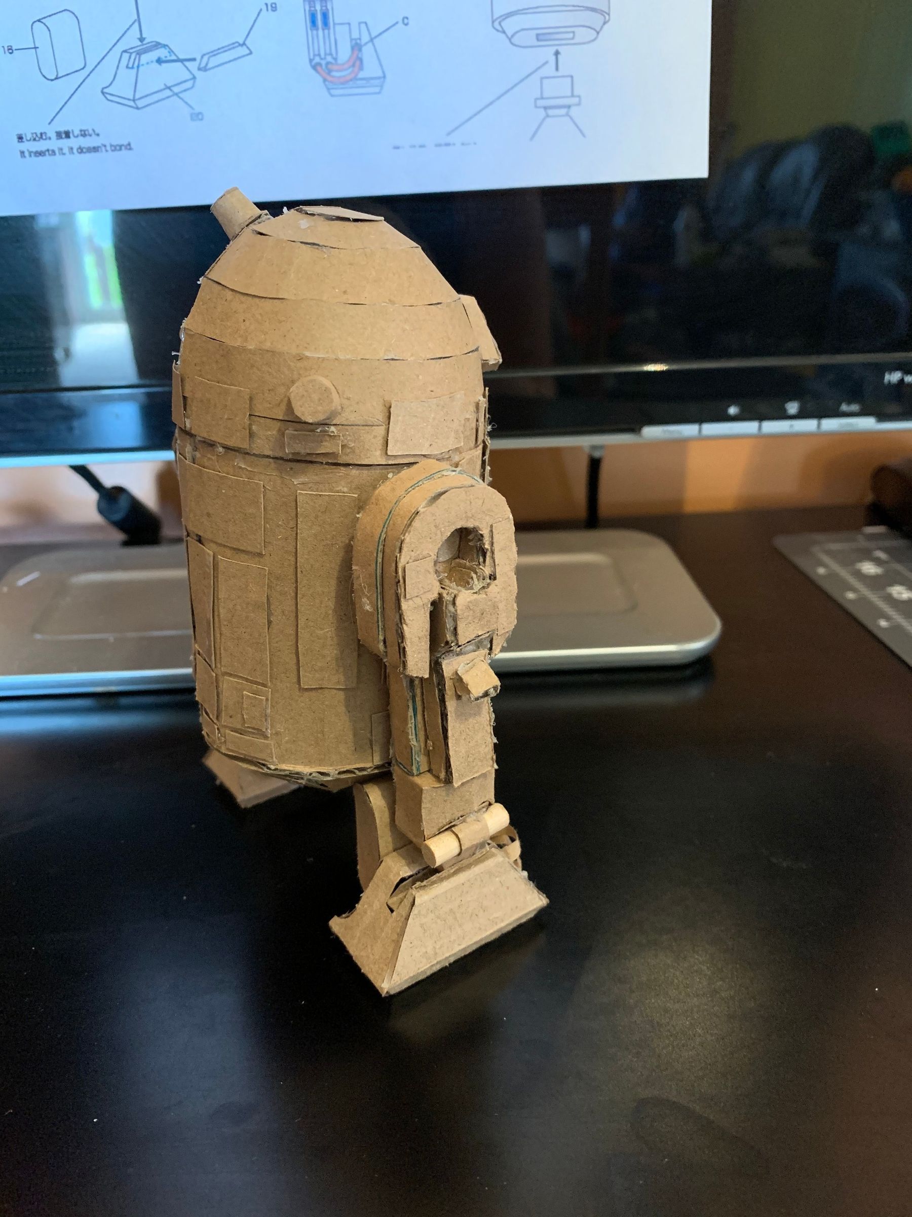 Cardboard R2-D2 Model : 5 Steps (with Pictures) - Instructables
