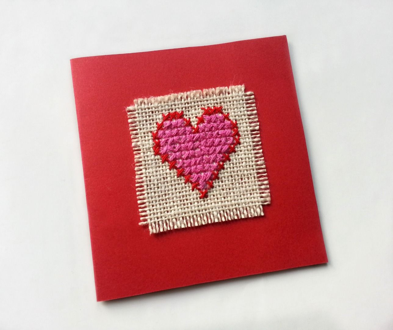 DIY Cross-Stitched Card : 6 Steps (with Pictures) - Instructables