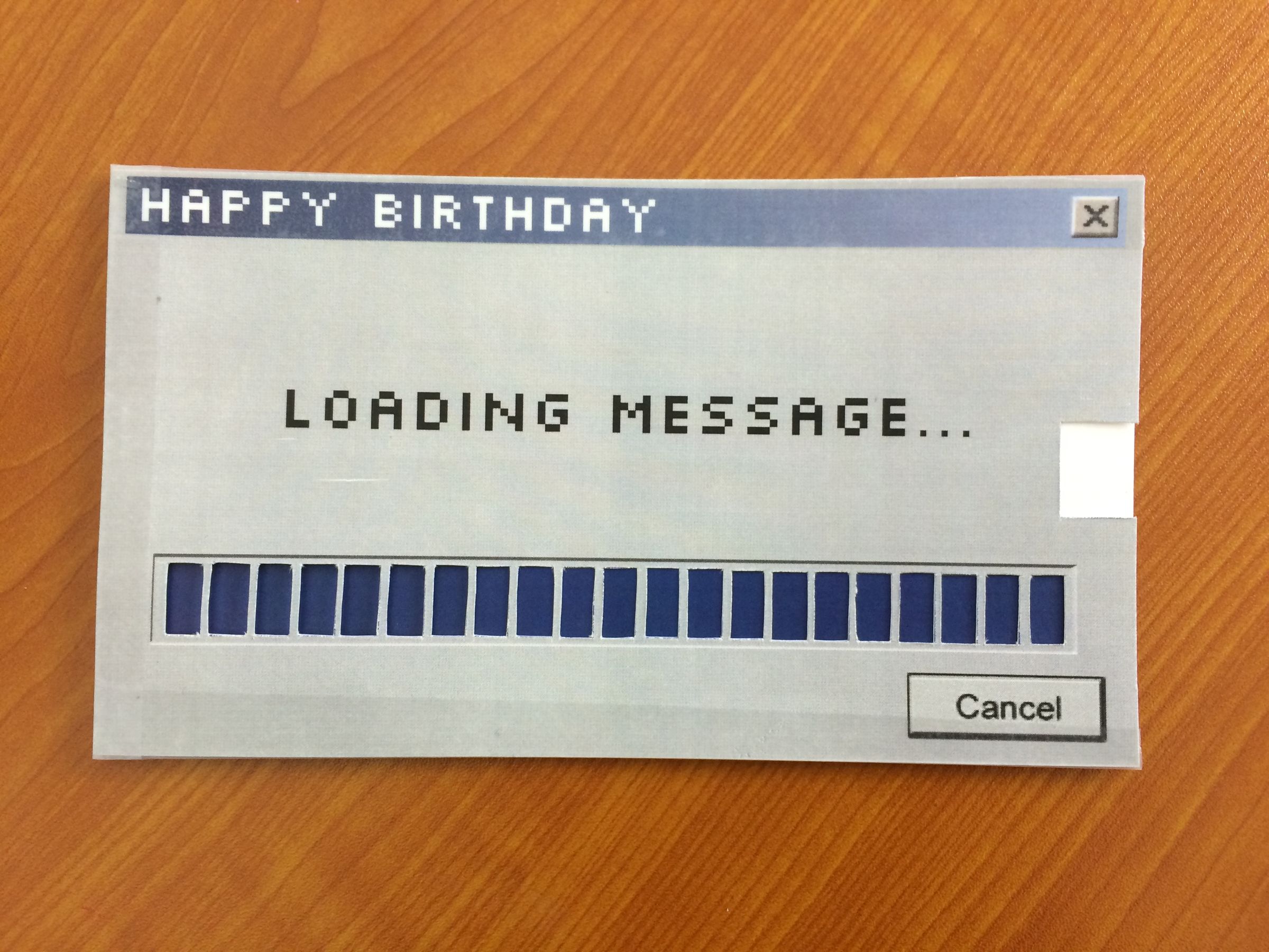 Loading Message Card : 5 Steps (with Pictures) - Instructables