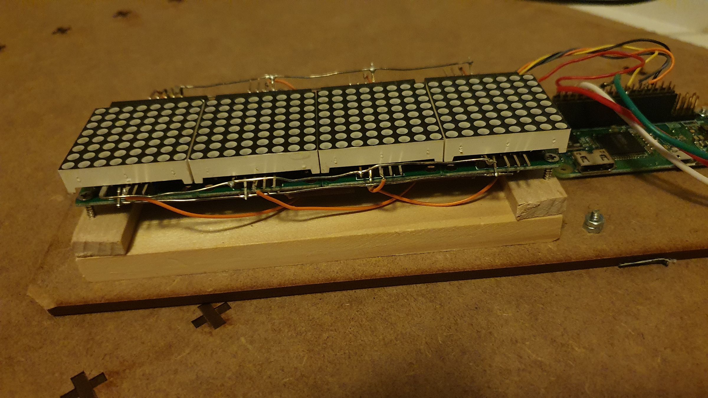 Wooden LED Gaming Display Powered by Raspberry Pi Zero : 11 Steps (with ...