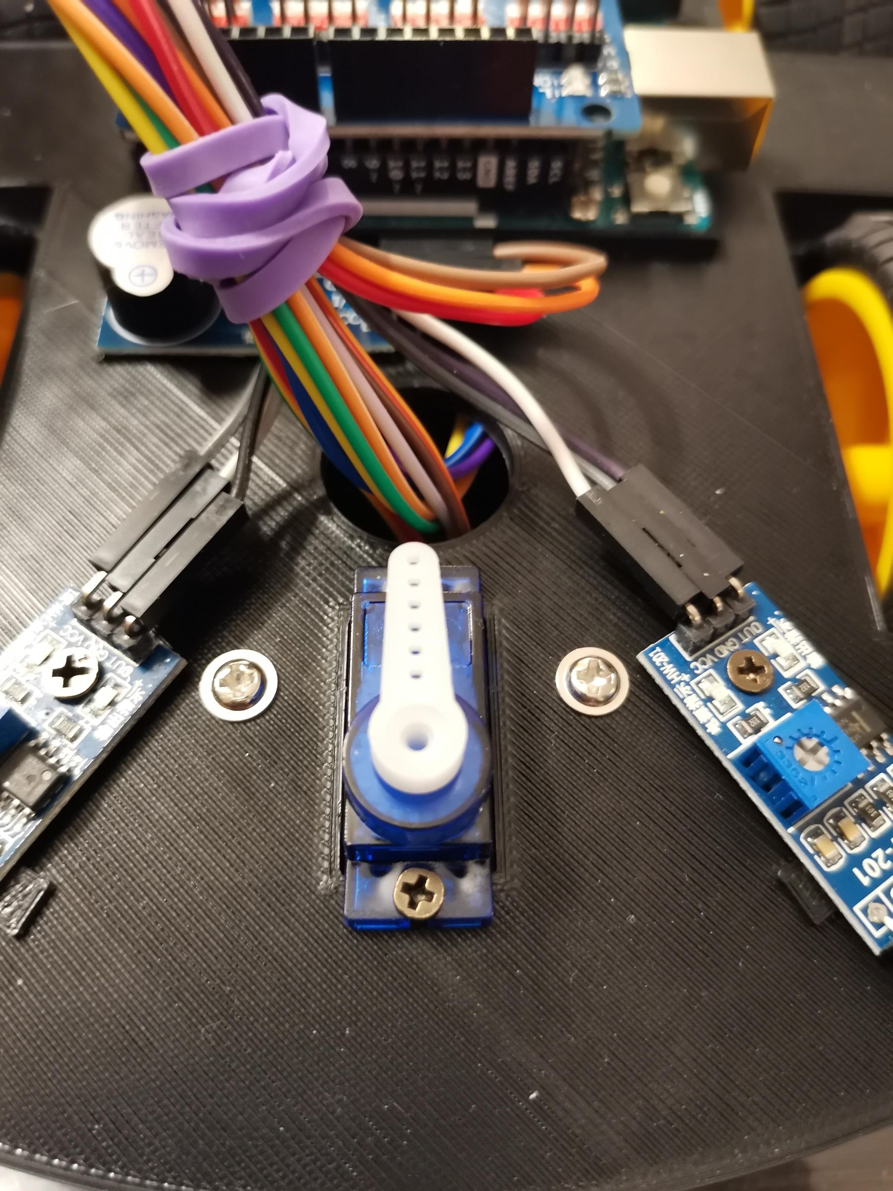 Arduino ESP32 All in One Robot (Obstacle Avoiding, Line Tracking ...