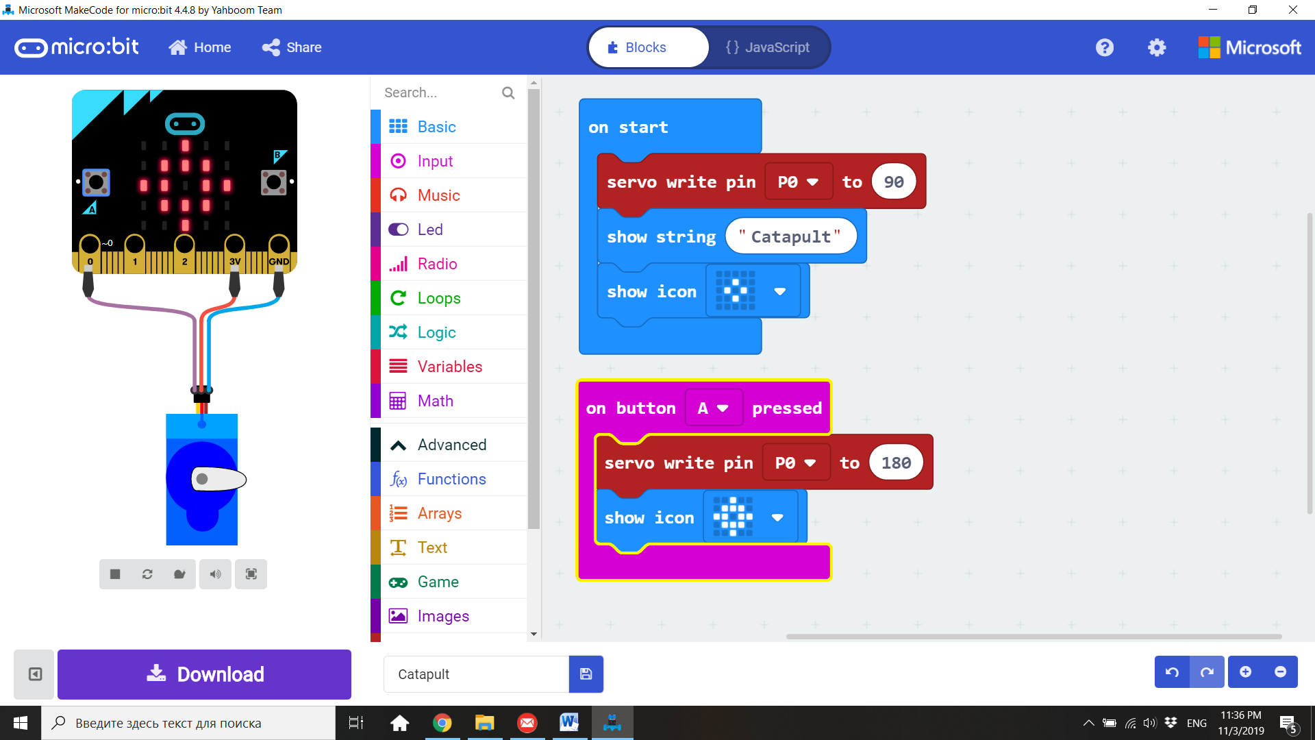 Fun and Games With Micro:bit: Catapult and Operation! : 31 Steps (with ...