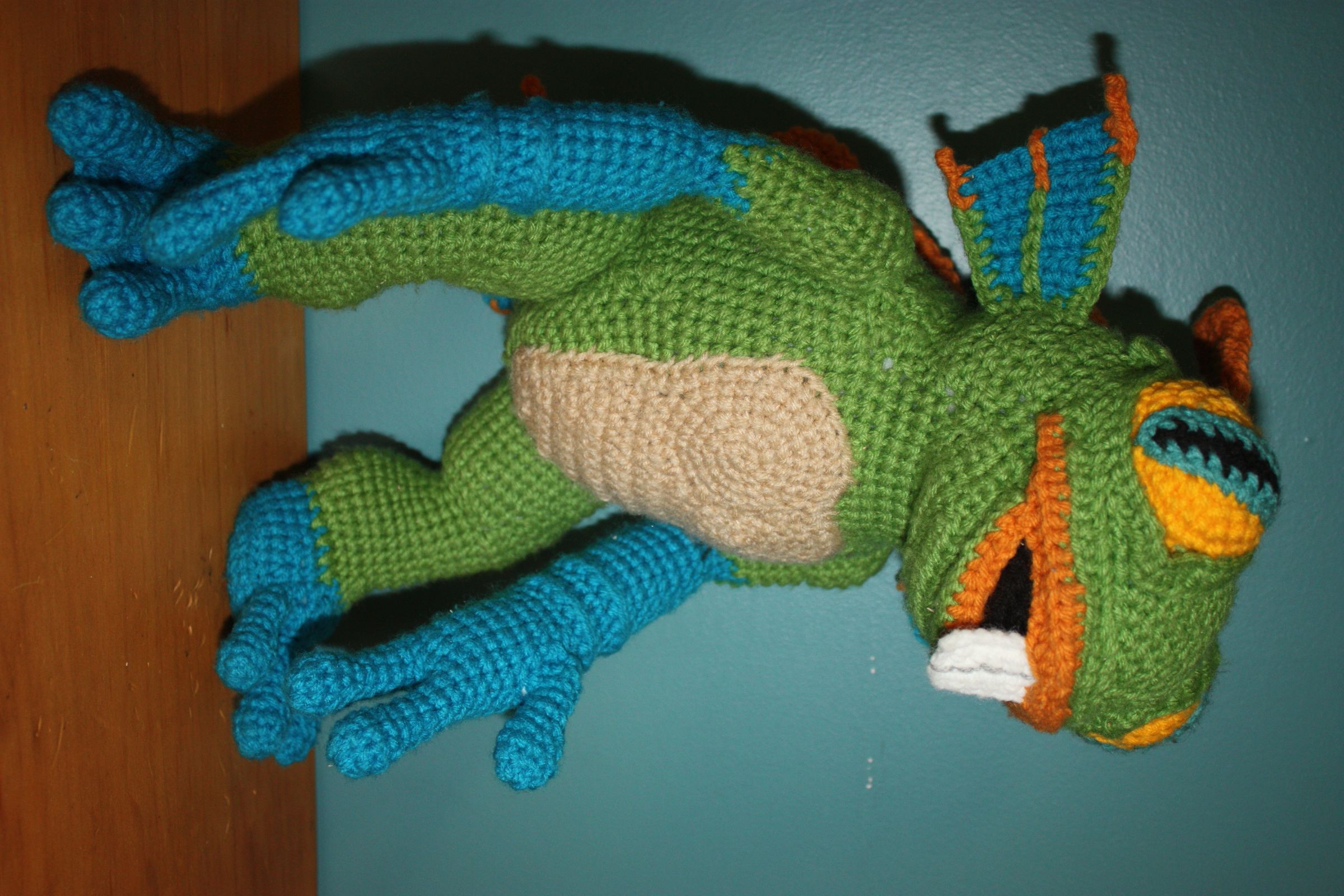 Murky (the Murloc) Crochet Doll : 10 Steps (with Pictures) - Instructables