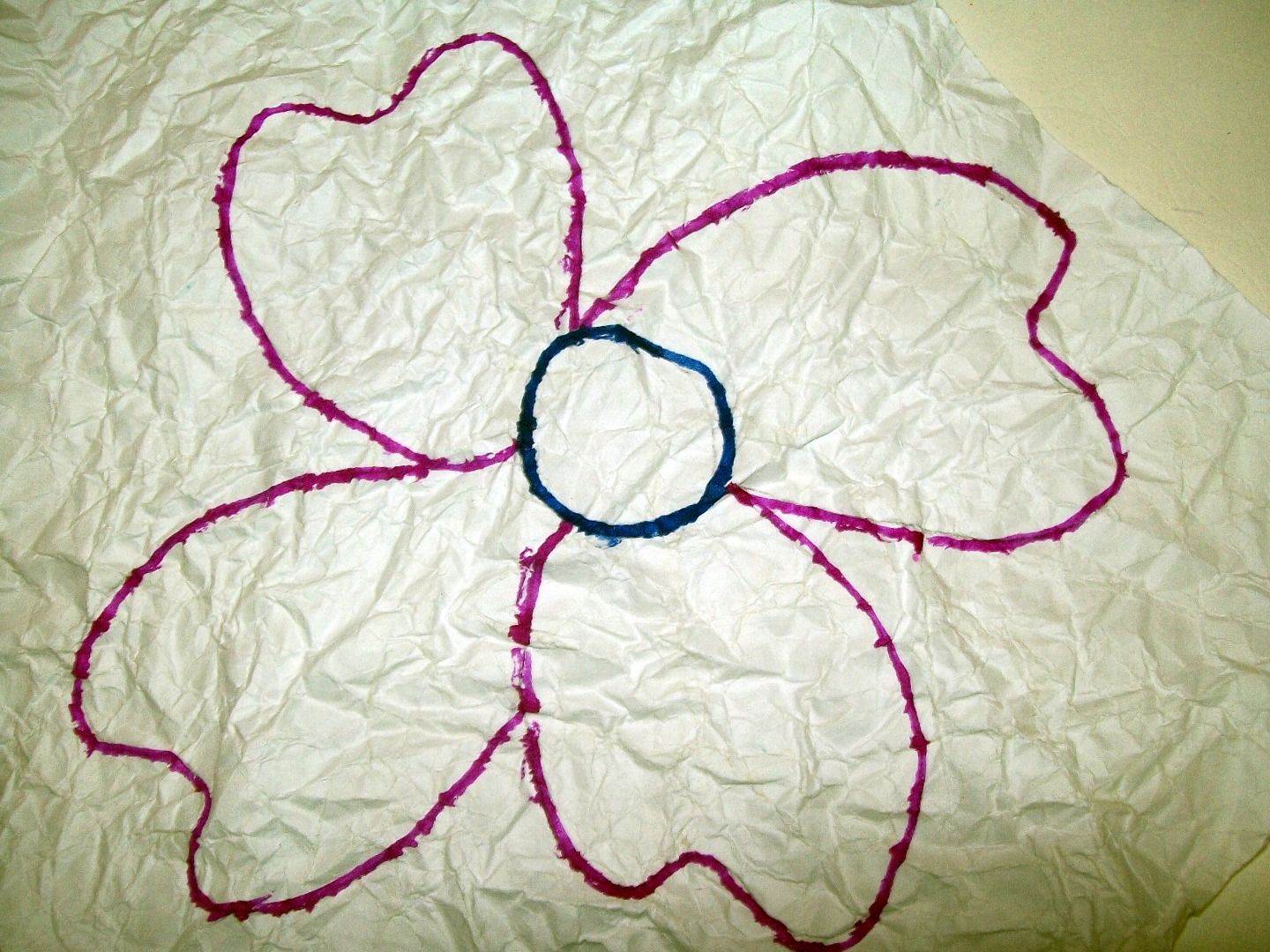 How to Use Crushed Paper for Drawing (Paper Crumbling Drawing) : 3 ...