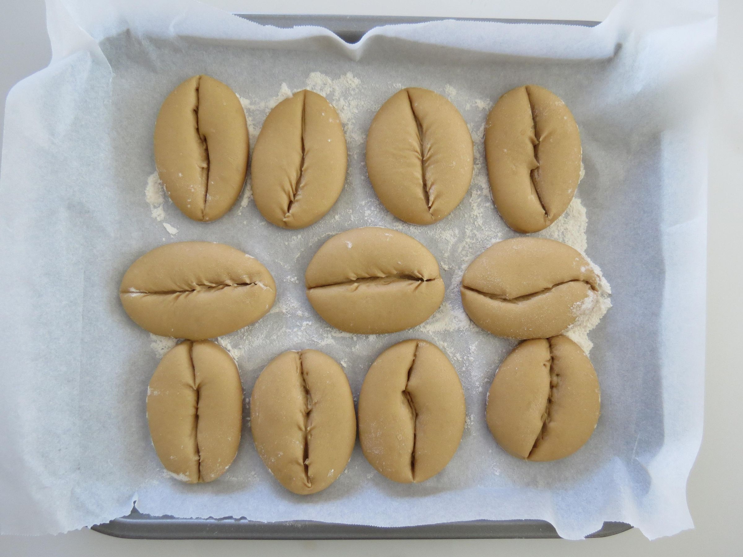 Coffee Bean Donuts (w/ Coffee Cream Filling) : 8 Steps (with Pictures ...