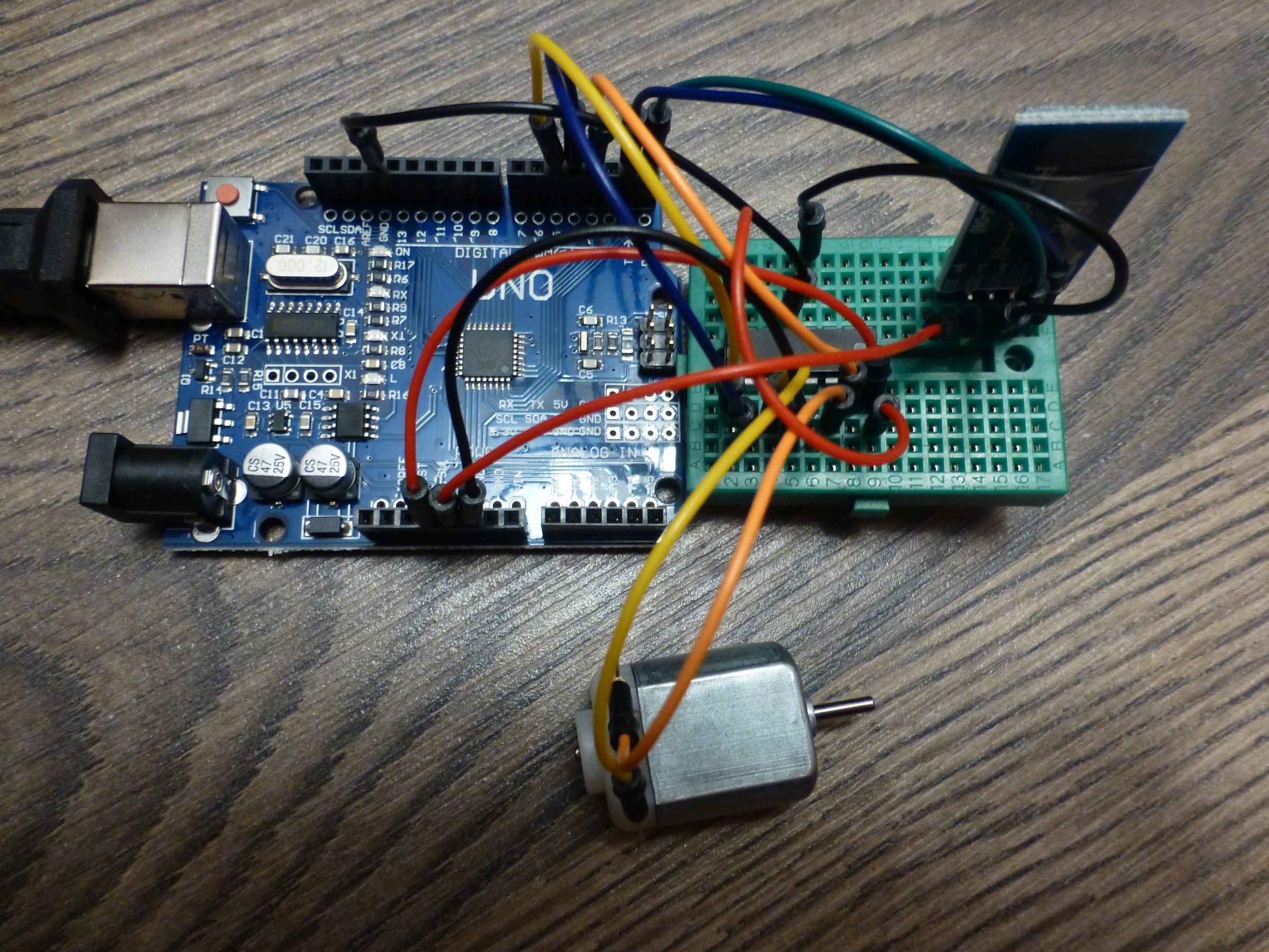 Arduino - Control DC Motor Via Bluetooth : 4 Steps (with Pictures ...