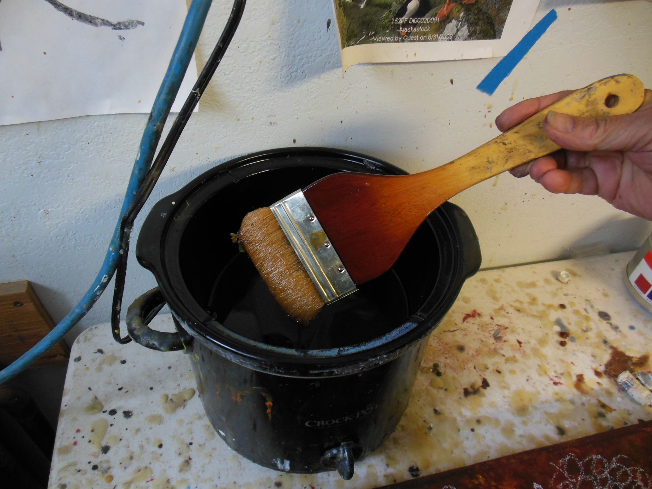 Beeswax Painting Aka Encaustic Painting : 46 Steps (with Pictures ...