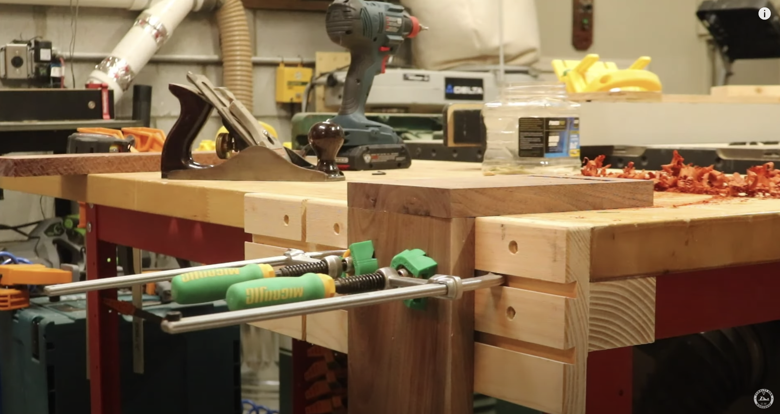 DIY Woodworking Bench Vise - Quick and Easy Shop Project : 7 Steps ...