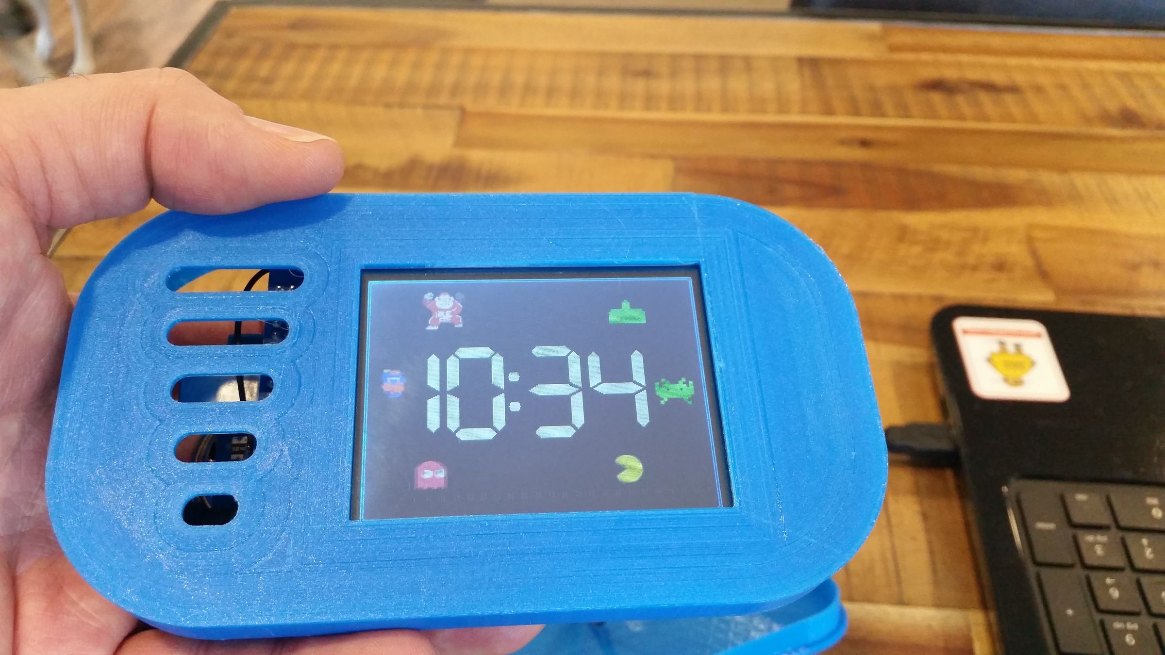 Retro Arcade Clock - Arduino : 6 Steps (with Pictures) - Instructables