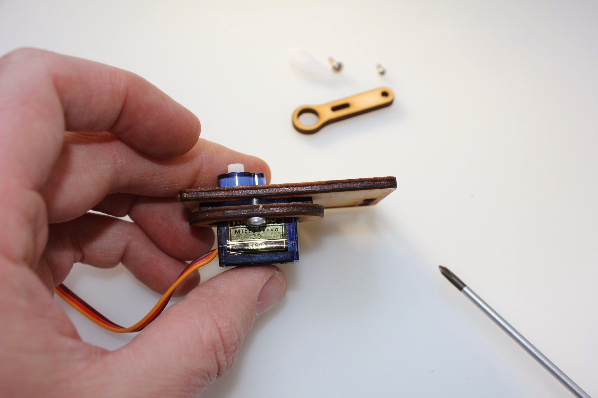 MeArm - Build a Small Hackable Robot Arm V0.3 : 11 Steps (with Pictures ...