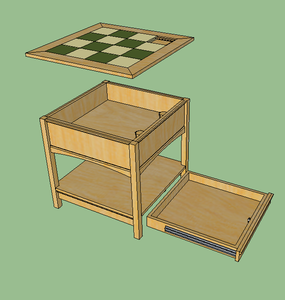 Sliding Puzzle Secret Compartment Table : 23 Steps (with Pictures ...