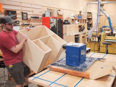 How to Make a ROUTER TABLE W/ Bit Storage & Dust Collection : 17 Steps ...