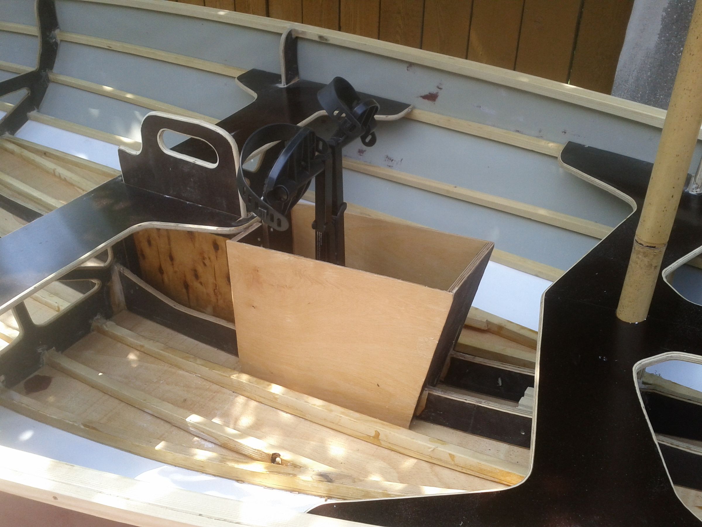 240cm Skin on Frame Sailing Pram With Mirage Drive : 7 Steps (with ...
