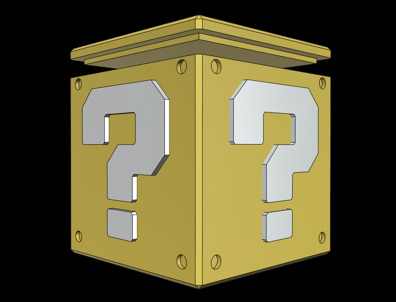 Super Mario: Question Block Box : 11 Steps (with Pictures) - Instructables