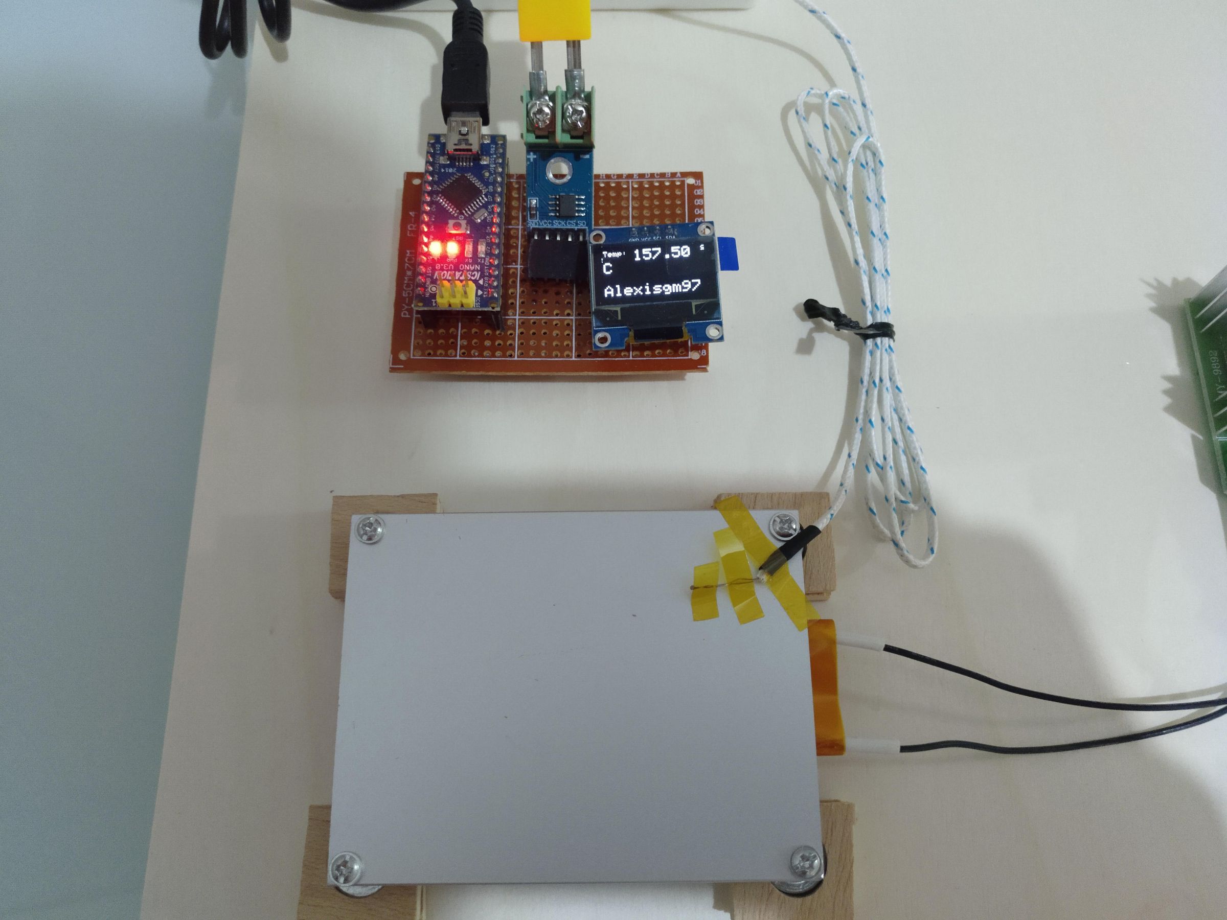 DIY Hot Plate With Arduino Temperature Sensor : 6 Steps (with Pictures ...
