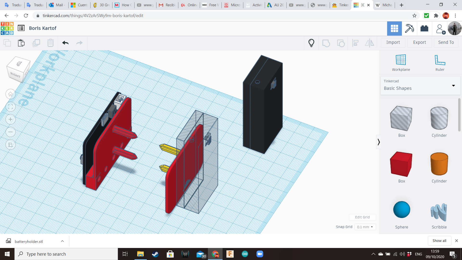 Tinkercad + Micro:bit Robotics for School: "I Love Kartof" Robot! : 17 ...