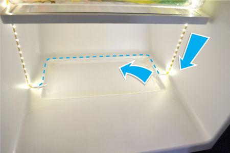 Upgrade Your Refrigerator Lighting : 4 Steps (with Pictures ...